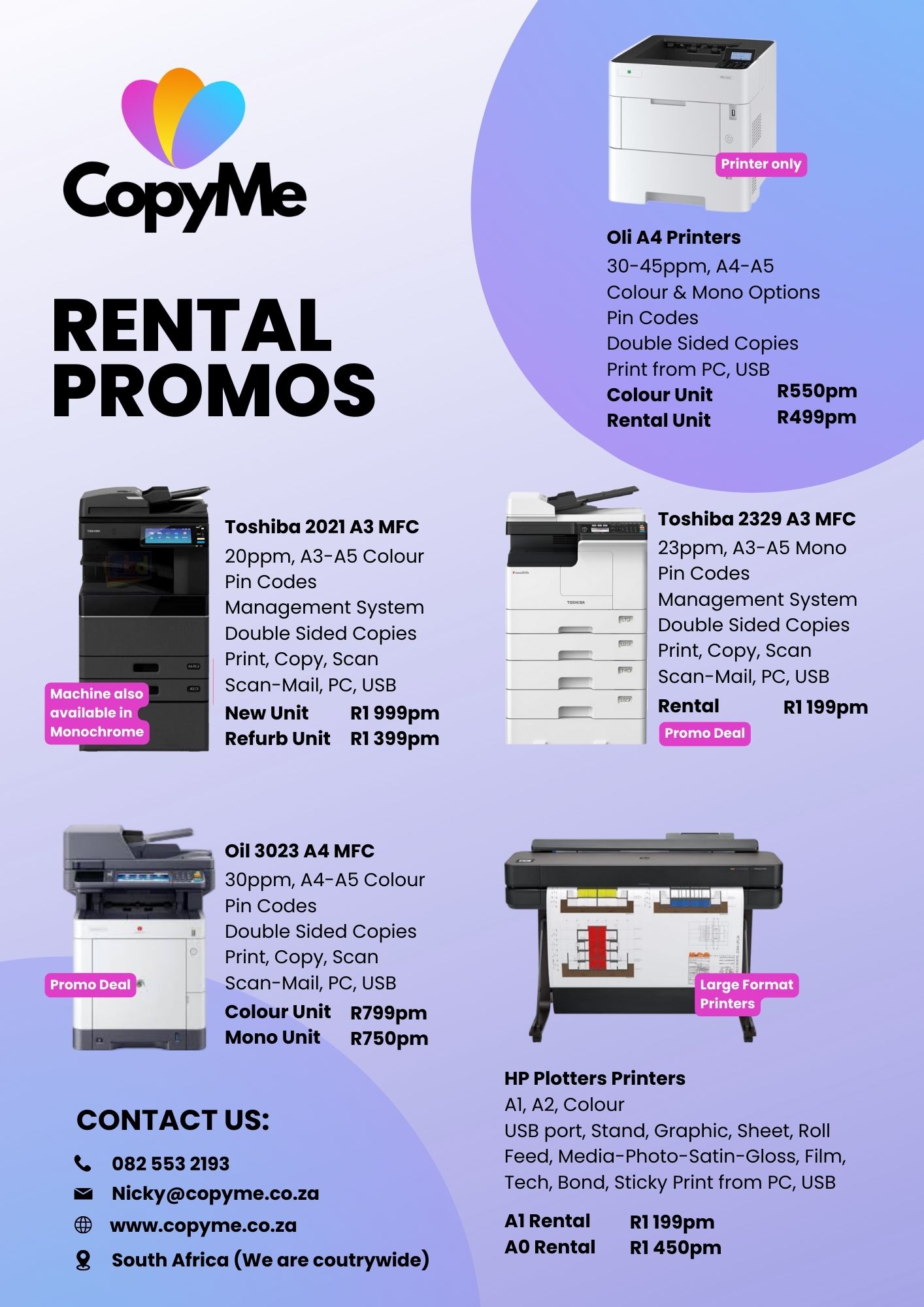 Promotions – Copy Me